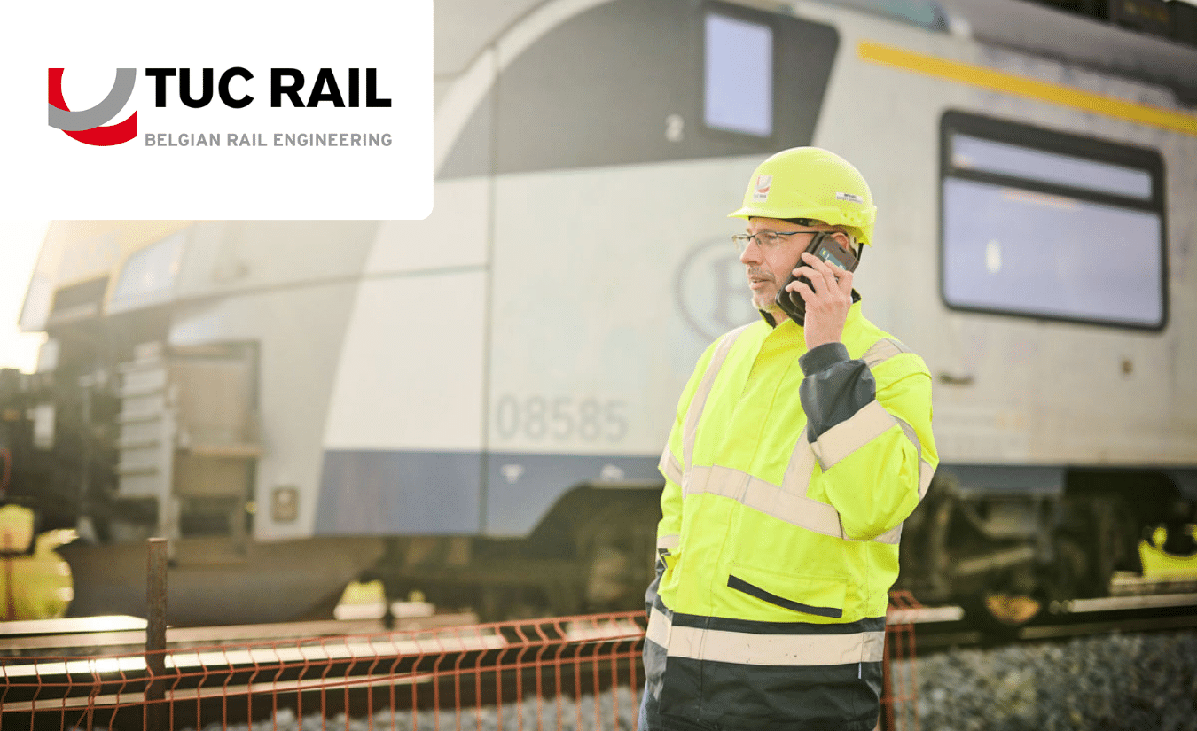 Planning van personeel opnieuw op de sporen bij tuc rail